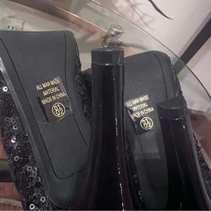 Delicious | Shoes | Sequin Delicious Womens Glossy Closed Toe Dres ...